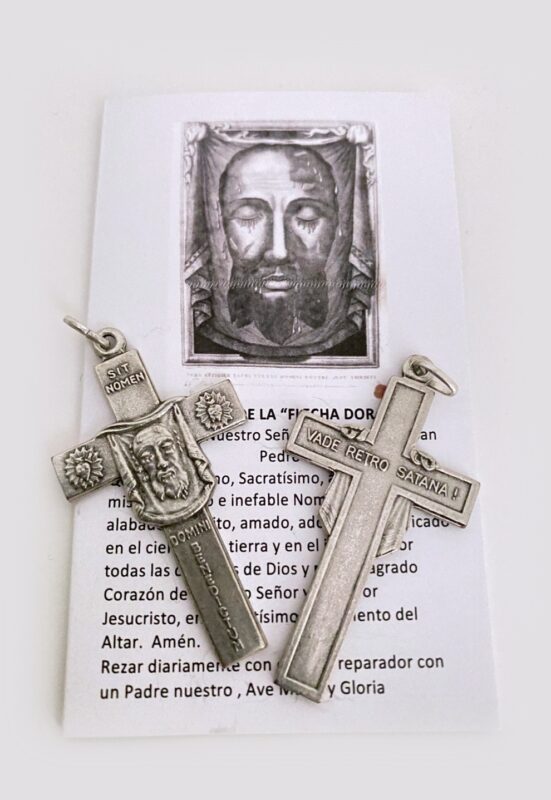 Cruz sacramental de La Santa Faz – VADE RETRO SATANA – EXCLUSIVA ...